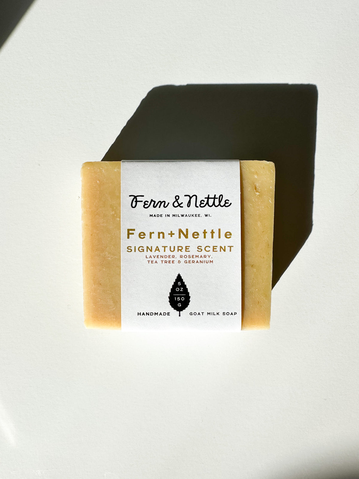 Fern&Nettle Signature Scent Goat Milk Soap | Fern and Nettle