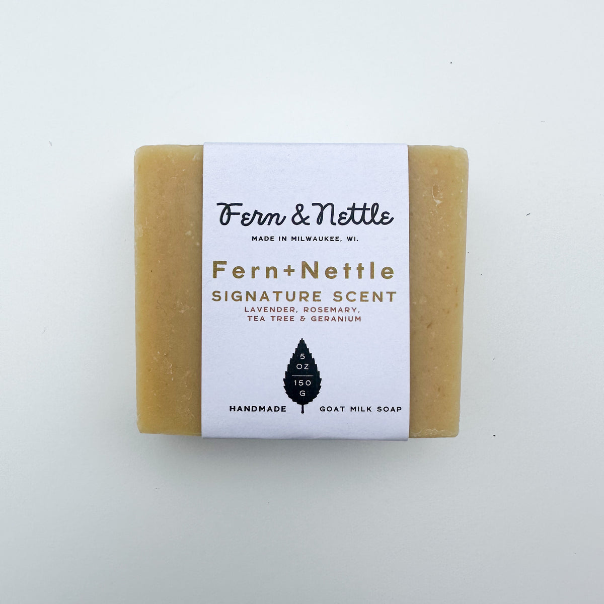 Fern&Nettle Signature Scent Goat Milk Soap | Fern and Nettle