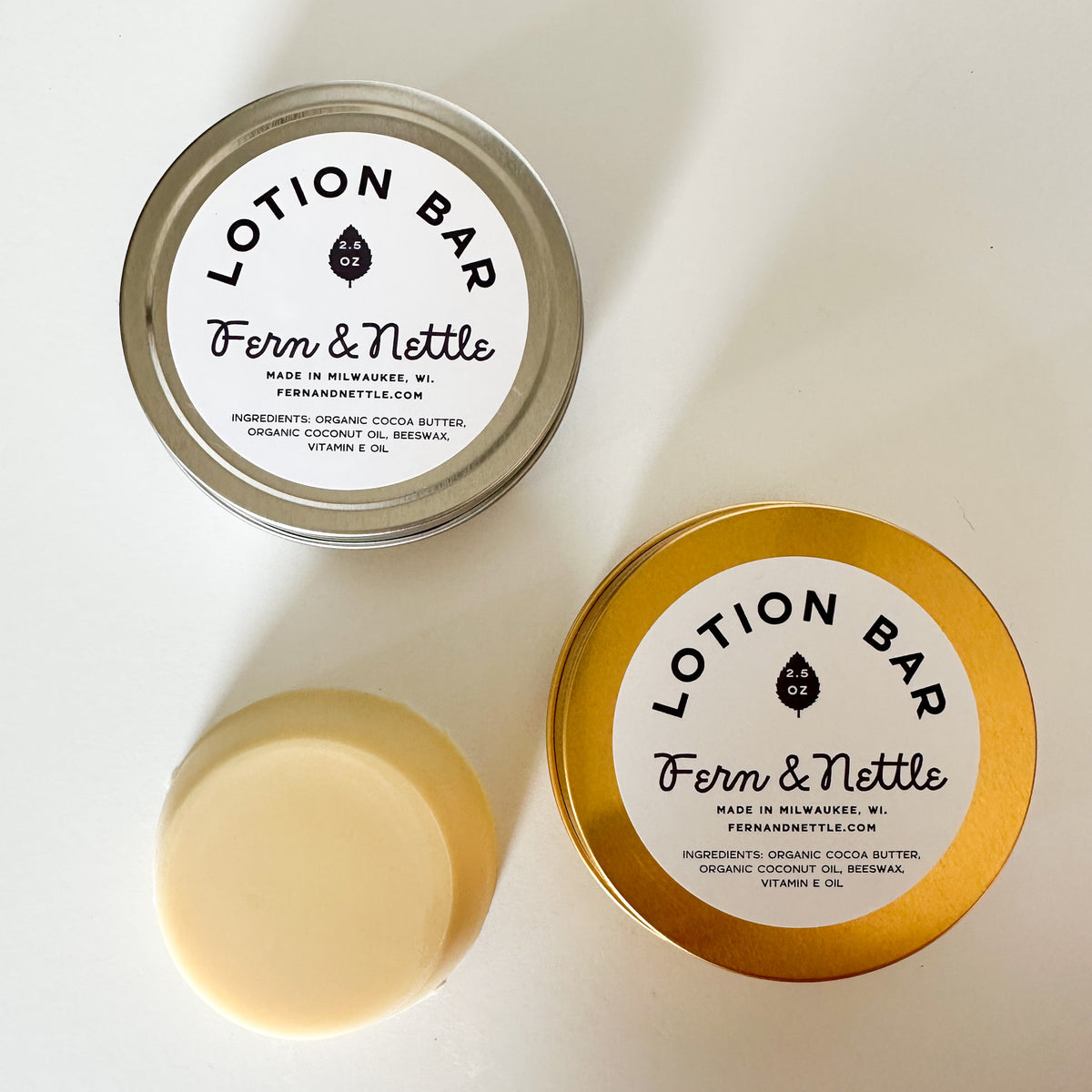 Lotion Bar | Fern and Nettle