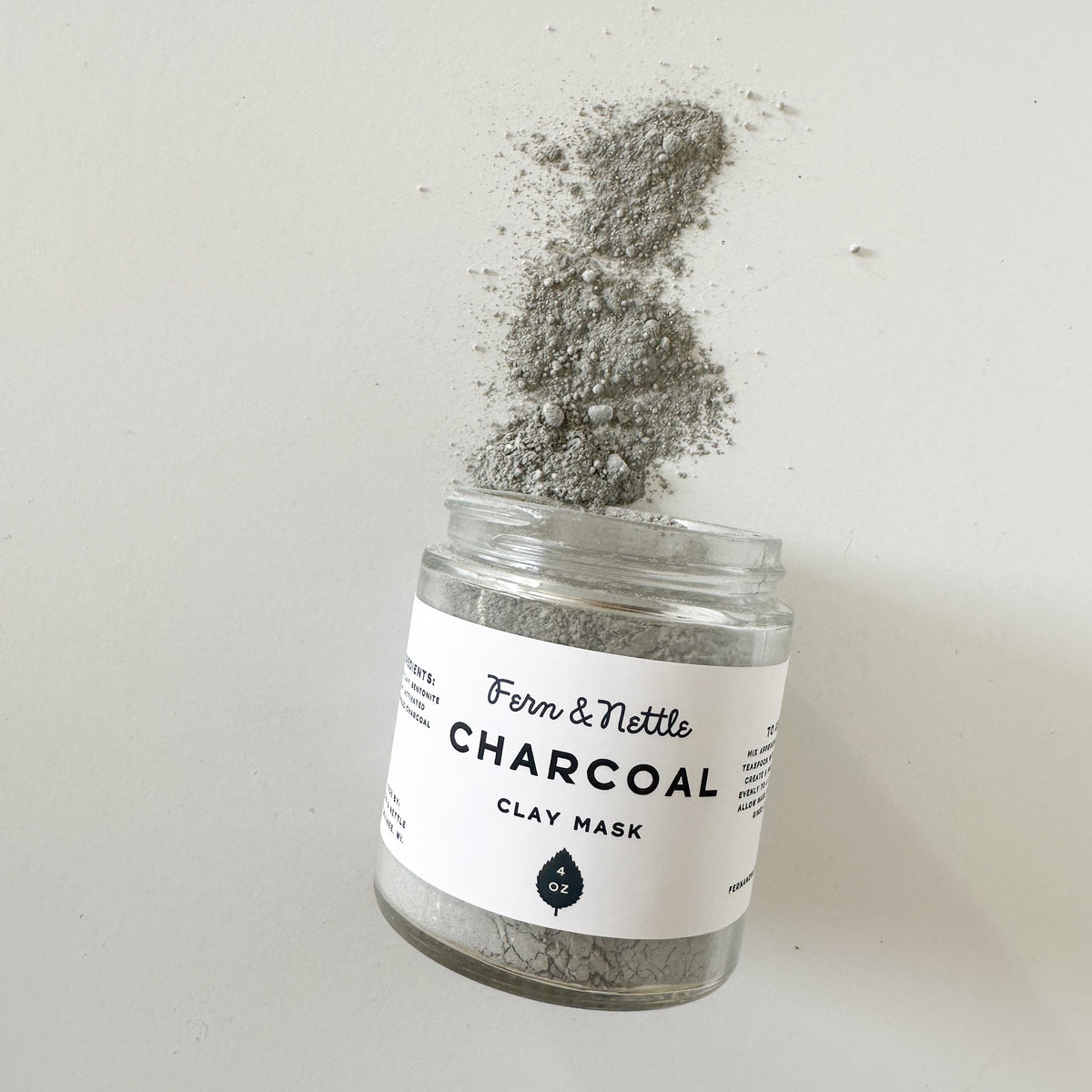 Charcoal Mask | Fern and Nettle