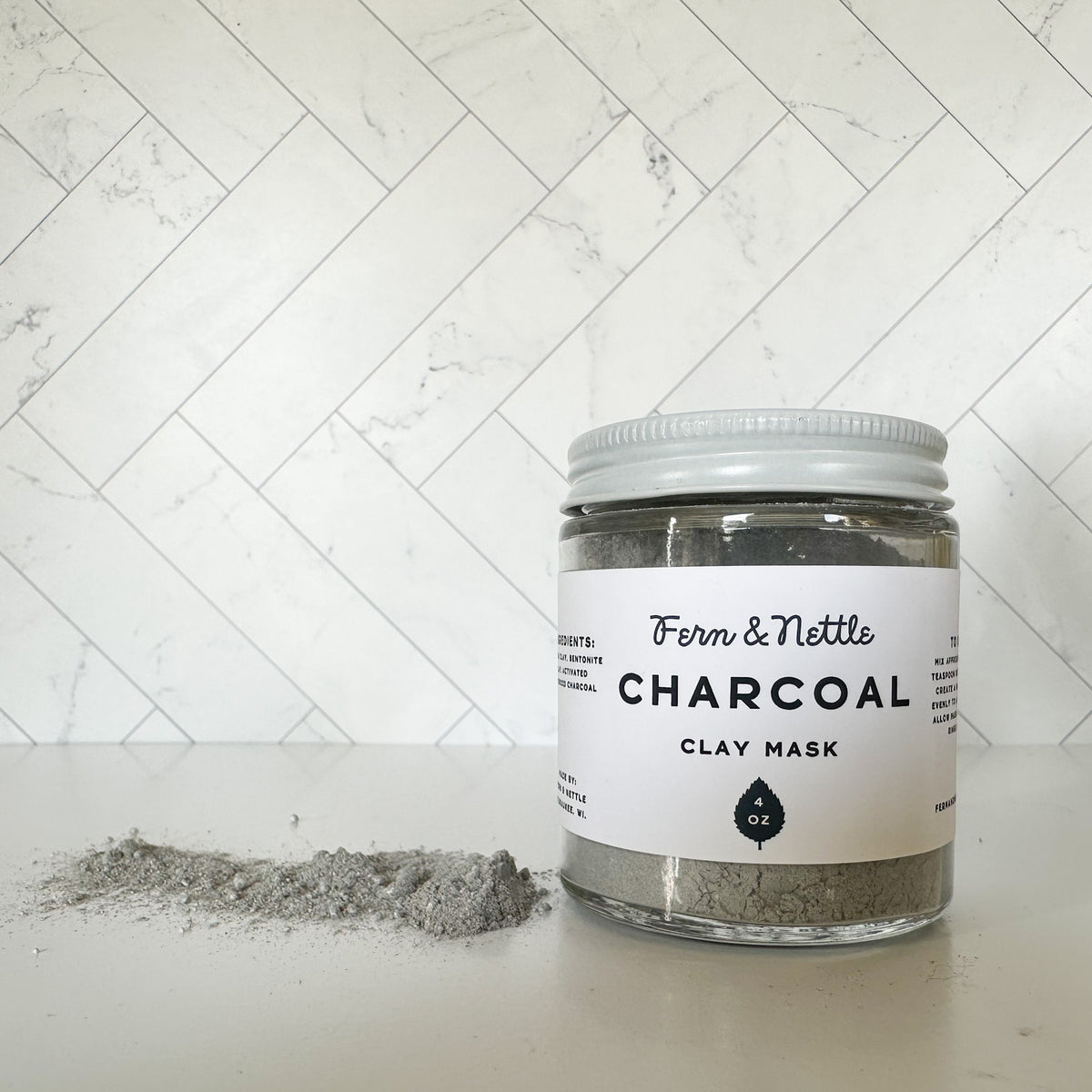 Charcoal Mask | Fern and Nettle