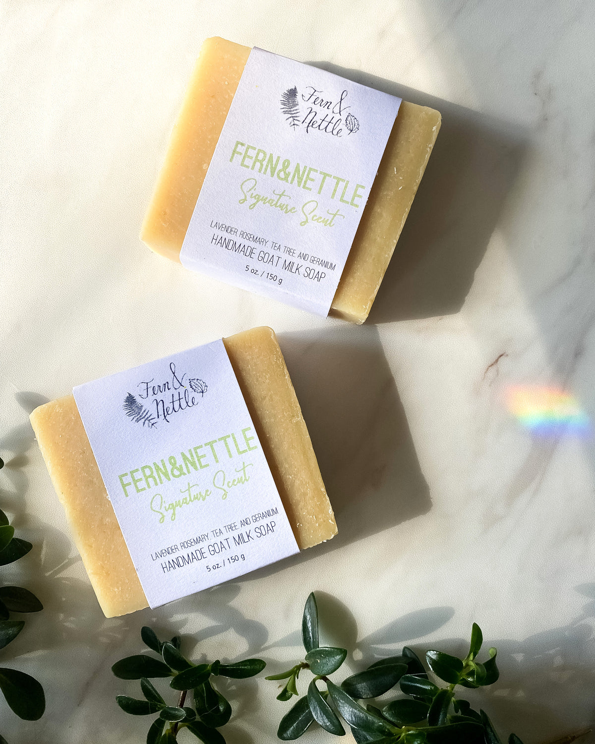Fern&Nettle Signature Scent Goat Milk Soap | Fern and Nettle